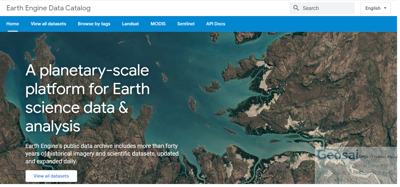 Pengenalan Google Earth Engine - Geosai