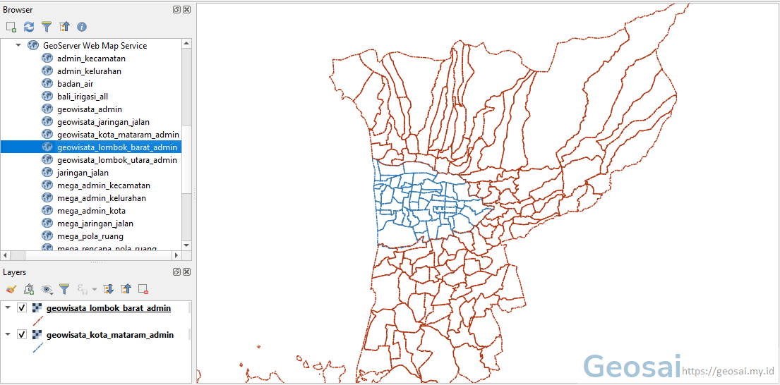 Protokol Web Map Service (WMS) untuk webGIS - Geosai