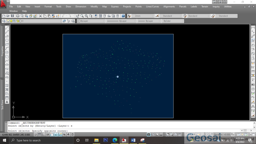 Cara Membuat Kontur di AutoCAD Land Desktop 2009 - Geosai