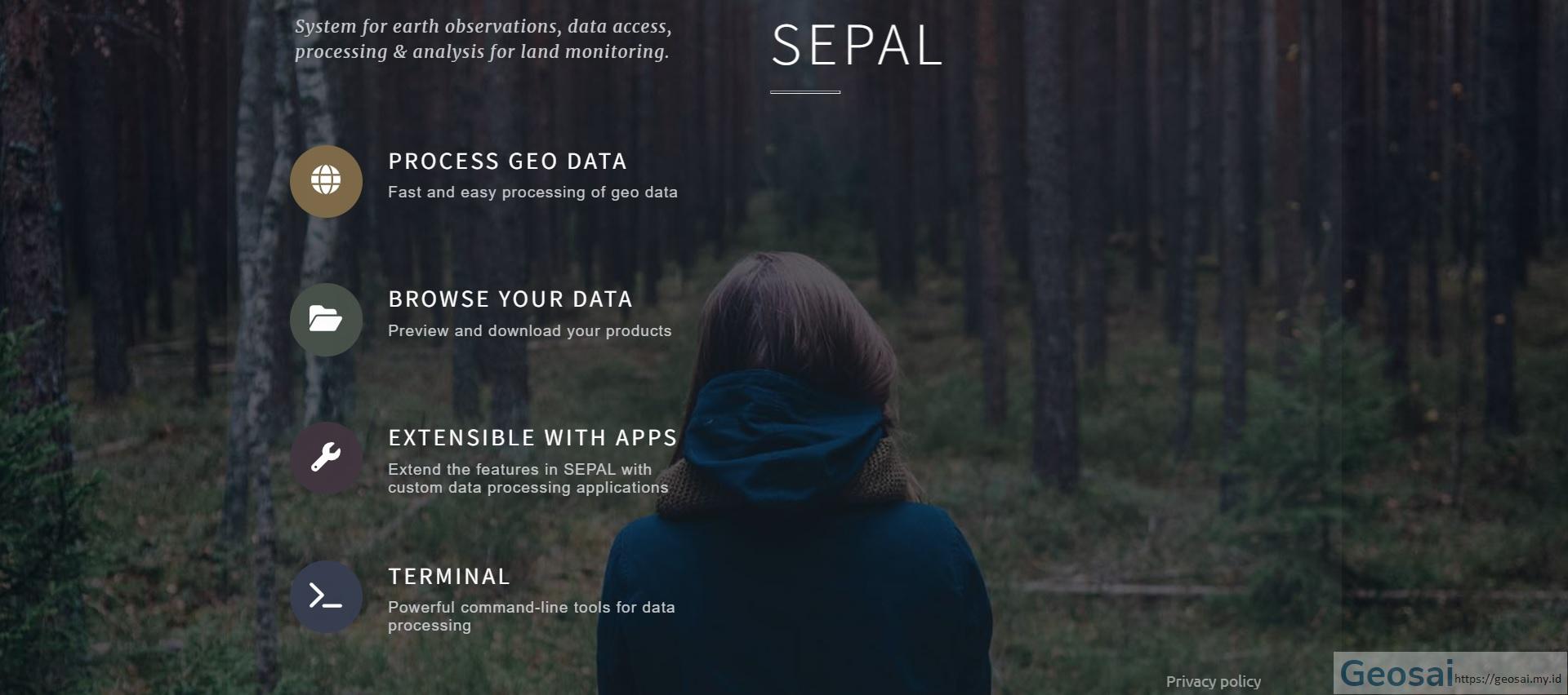 Sumber Geoportal - Geosai