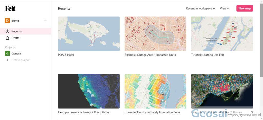 Membuat Web Map dengan Mudah - Geosai